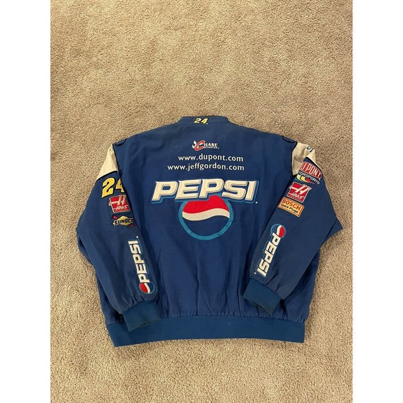 Jh Design | Jackets & Coats | Rare Vintage Jh Design Pepsi Jeff Gordon ...